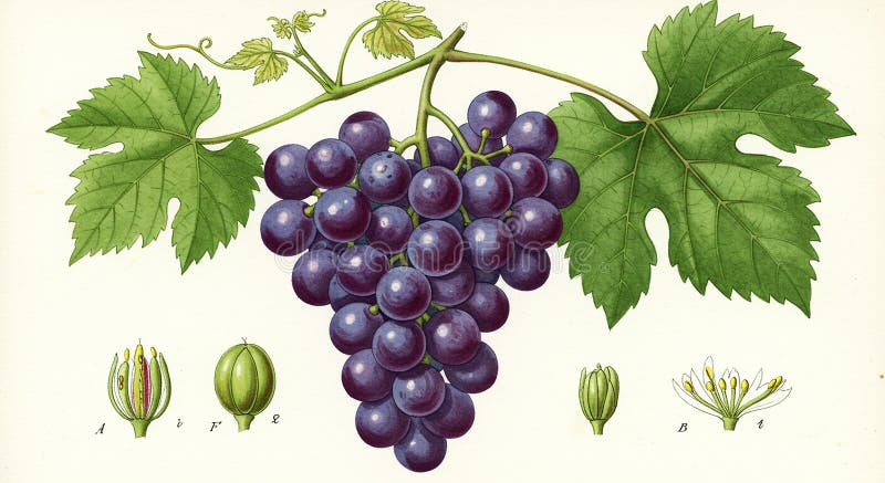 Grape Physiology Stock Illustrations – 10 Grape Physiology Stock ...