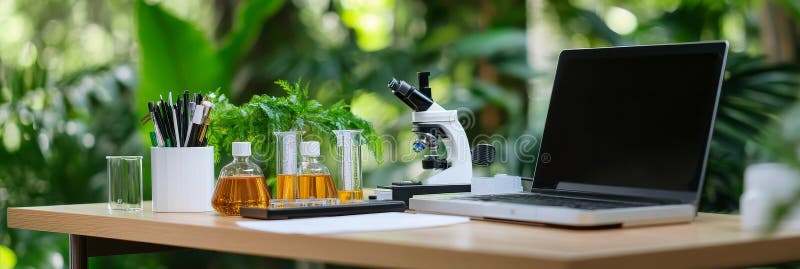 Botanical Research Laboratory Setup Science Nature Research Discovery ...