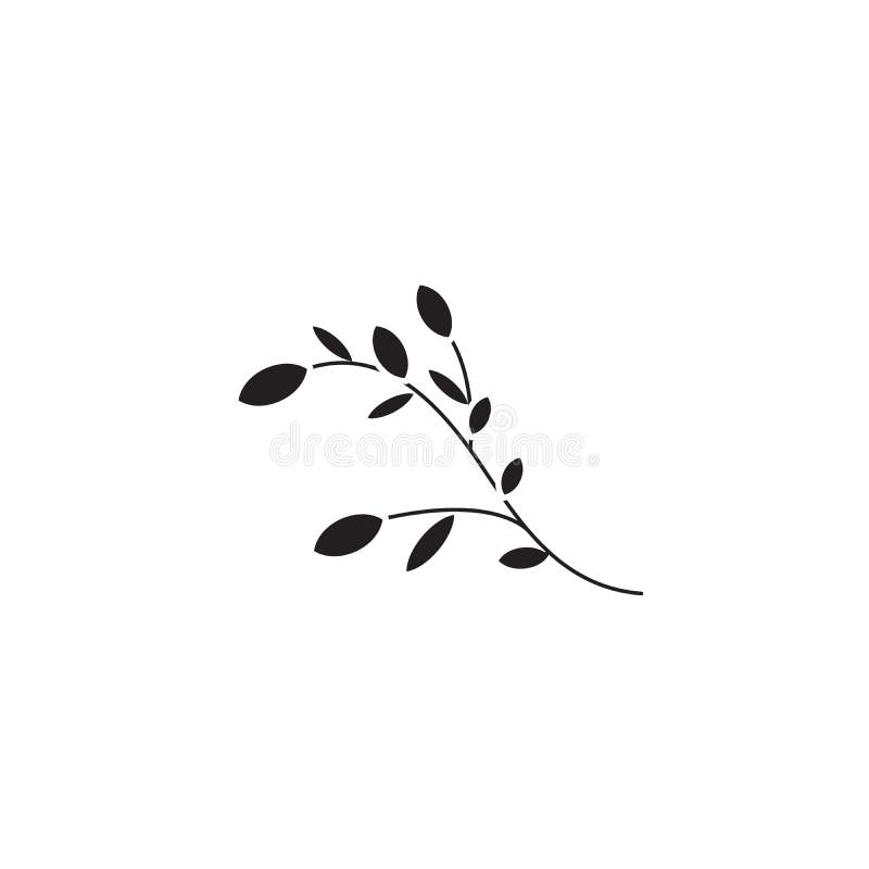 Botany Black Vector Concept Icon. Botany Flat Illustration, Sign Stock ...
