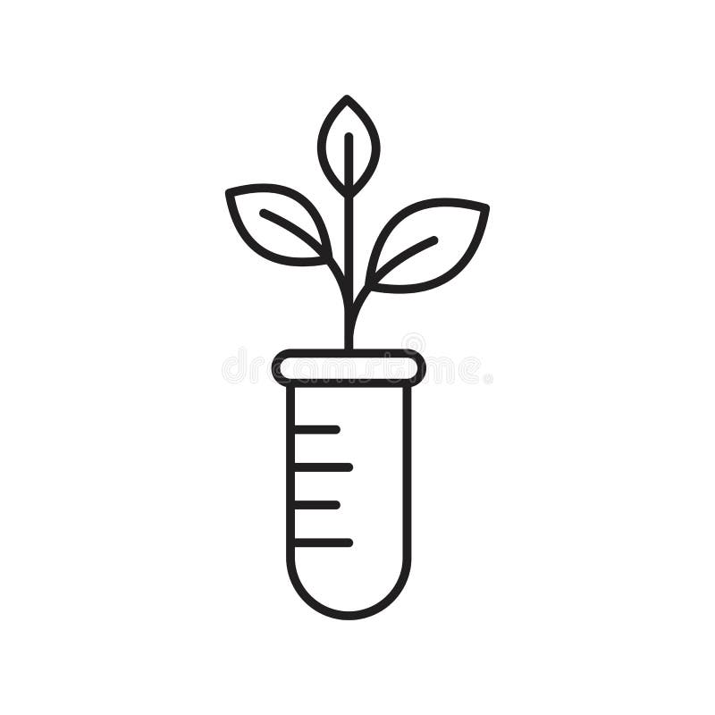 Botany Icon Symbol Flat Vector Illustration for Graphic and Web Design ...