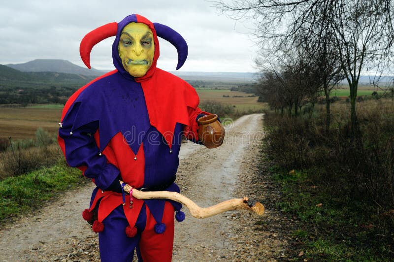 Botarga Of RAZBONA Carnival. SPAIN Stock Image - Image of ancient ...