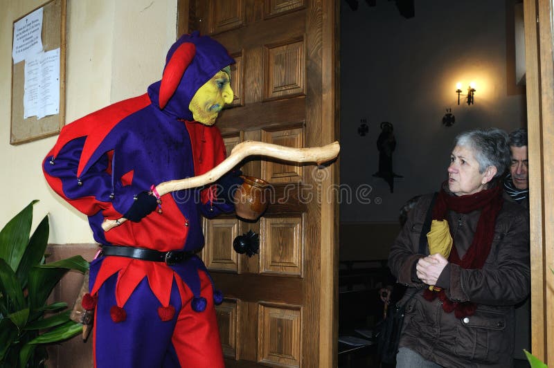 Botarga of RAZBONA Carnival. SPAIN Editorial Photo - Image of costume ...