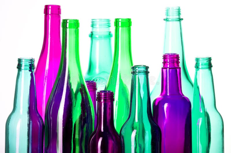 Botella imagen de archivo. Imagen de fresco, coloreado - 9625069