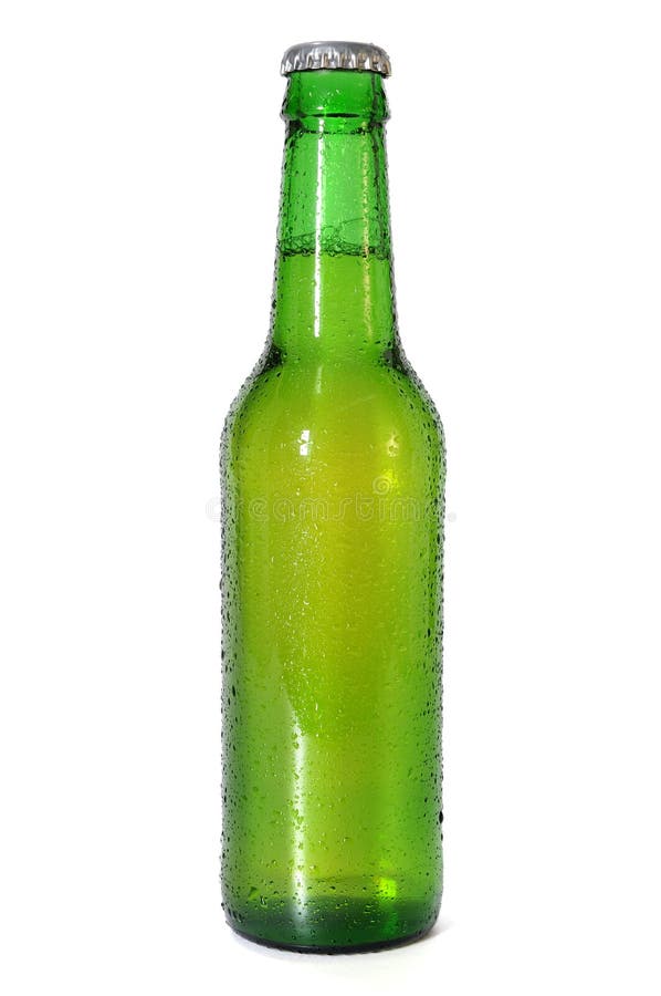 Botella de cerveza verde imagen de archivo. Imagen de bebida - 13265753