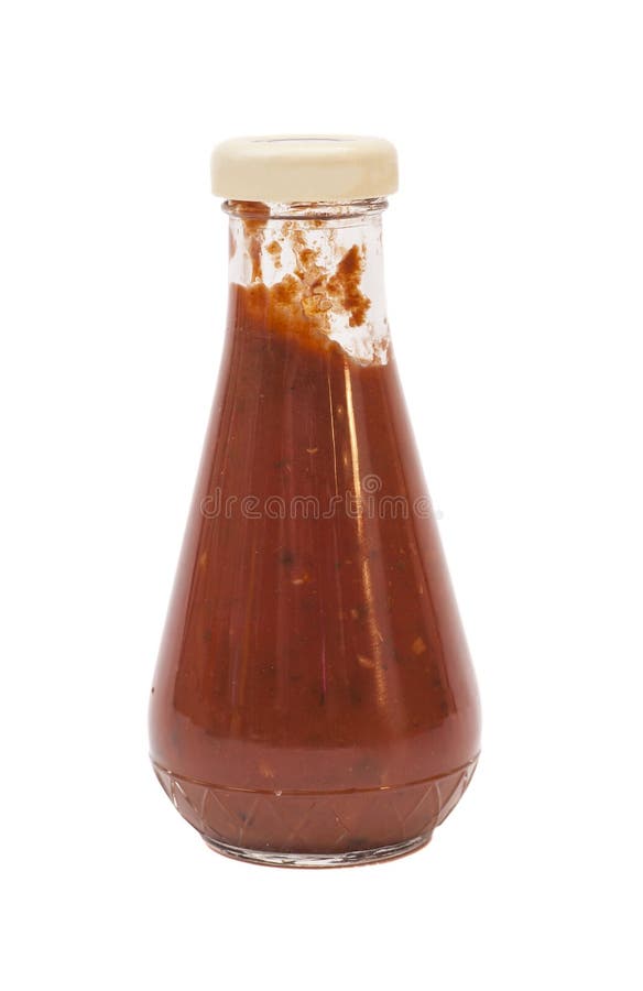 Botella De La Salsa De Tomate Foto de archivo - Imagen de ketchup ...