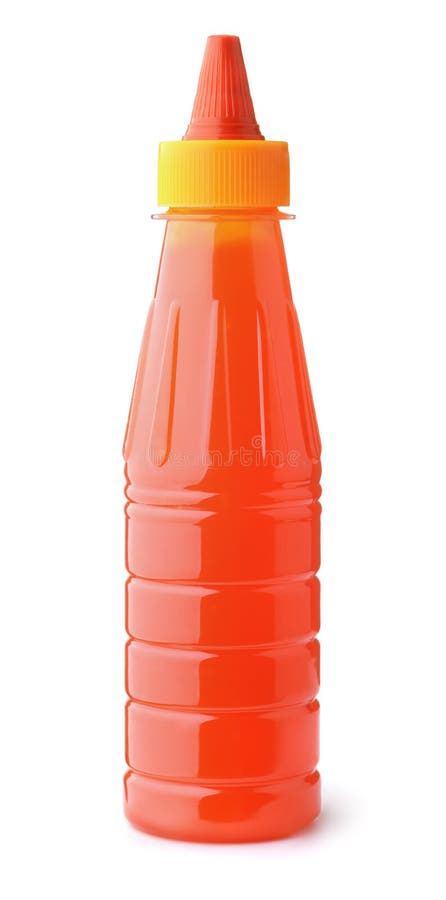 Botella De La Salsa Del Chile Picante Foto de archivo - Imagen de ...