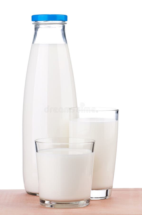Botella de leche foto de archivo. Imagen de fresco, lechoso - 31160384