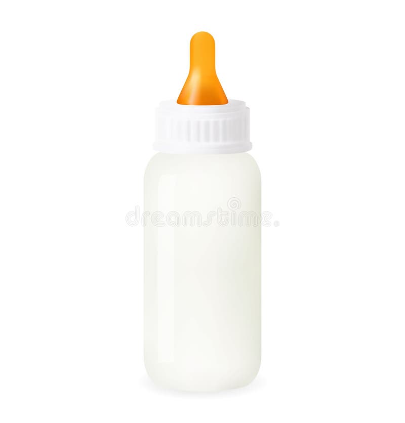 Botella de bebé stock de ilustración. Ilustración de botella - 15571165