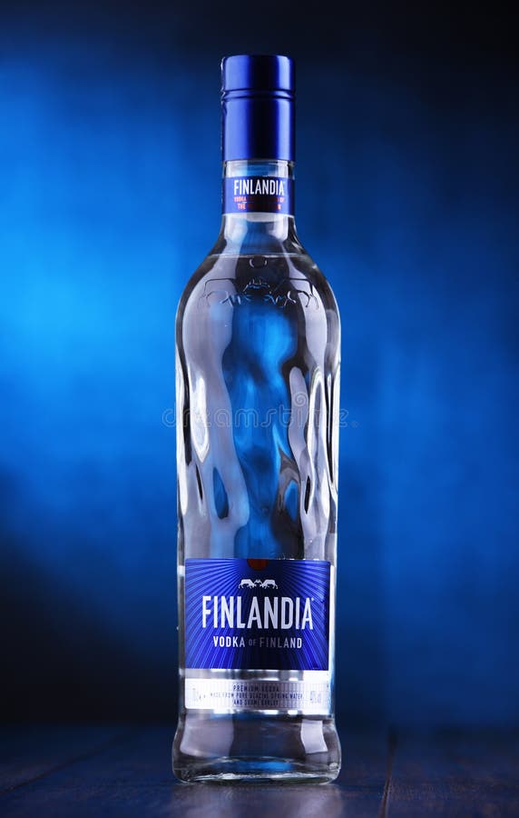 Botella De Vodka De Finlandia Foto editorial - Imagen de original ...