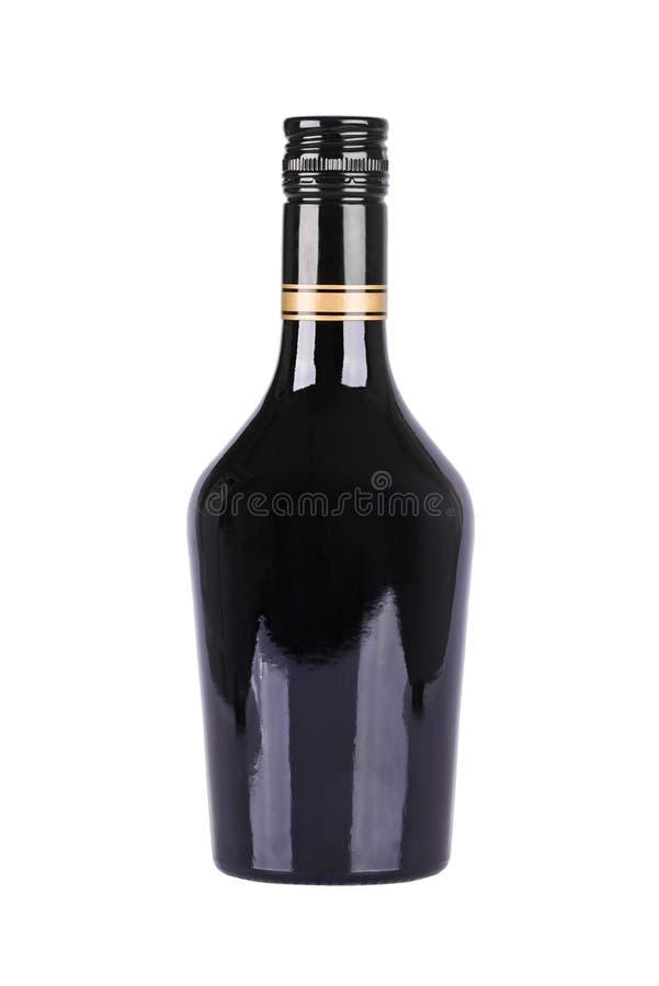 Botella del licor imagen de archivo. Imagen de cristal - 17731315