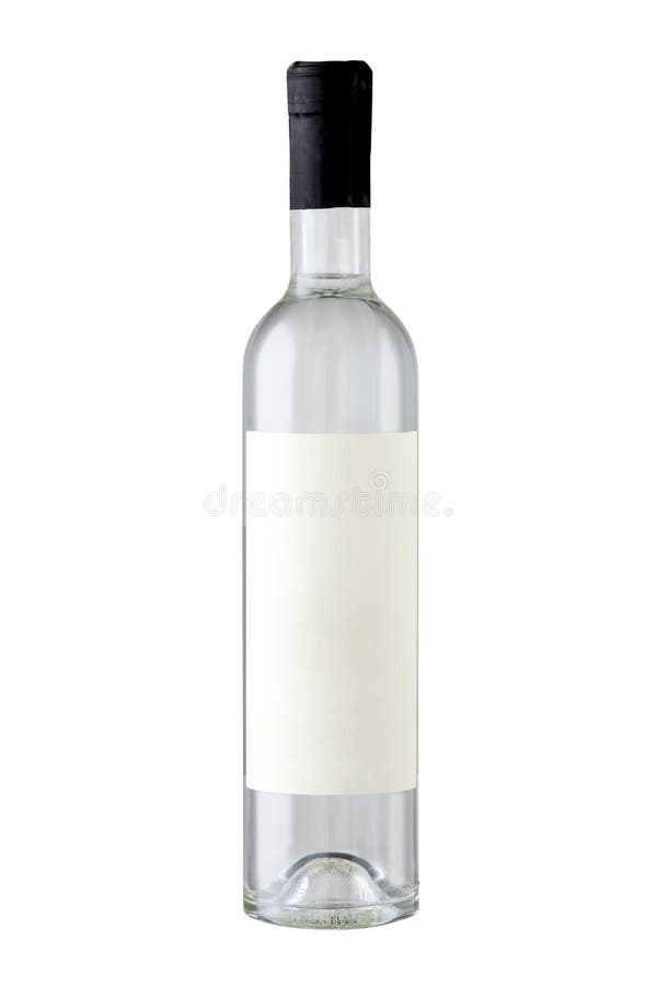 Botella Del Licor En Blanco Foto de archivo - Imagen de alcohol, barra ...