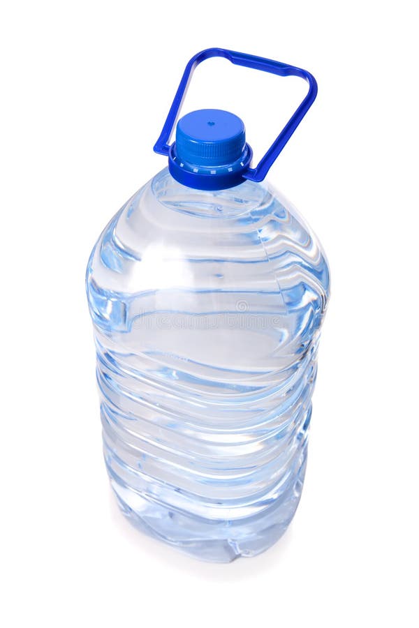 Botella Grande De Agua Mineral Aislada Foto de archivo - Imagen de ...
