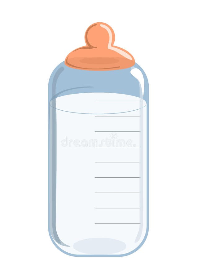 Botella de bebé stock de ilustración. Ilustración de botella - 15571165