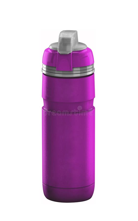 Botella Rosada De Los Deportes Aislada En Blanco Foto de archivo ...