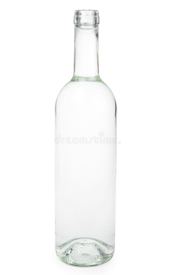 Botella transparente imagen de archivo. Imagen de transparente - 8332945