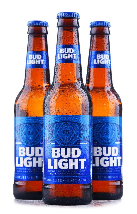 Botella De Cerveza De Bud Light Foto editorial - Imagen de cerveza ...