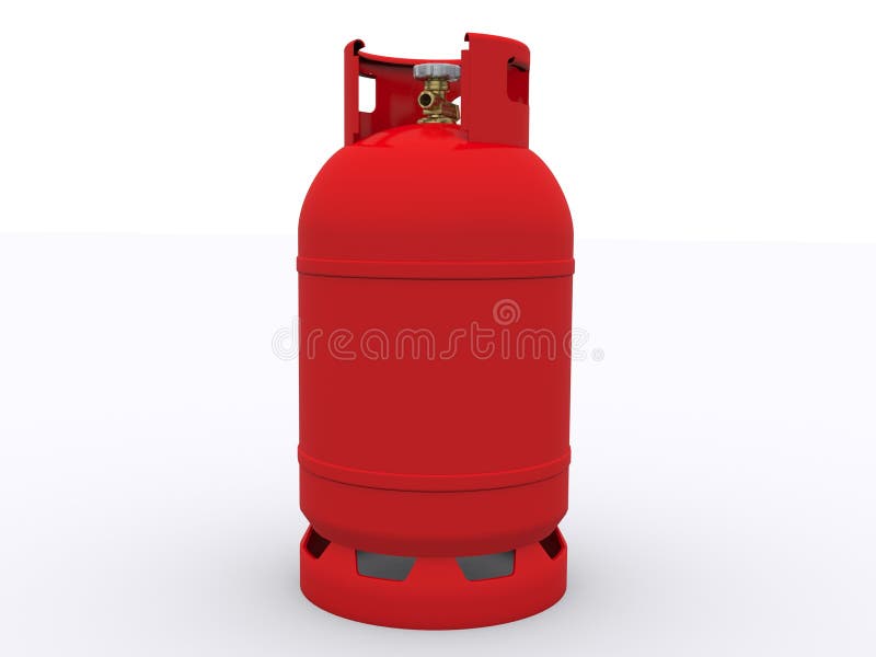 Botellas de gas foto de archivo. Imagen de botellas, industria - 54220828