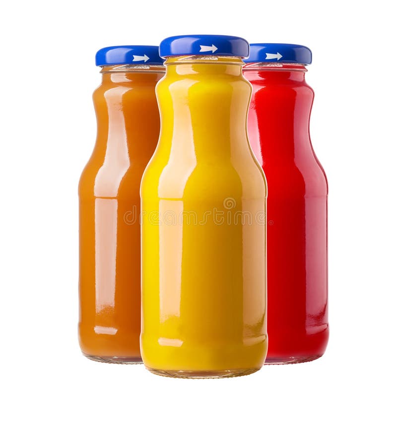 Botellas de jugo aisladas imagen de archivo. Imagen de fondo - 192217471