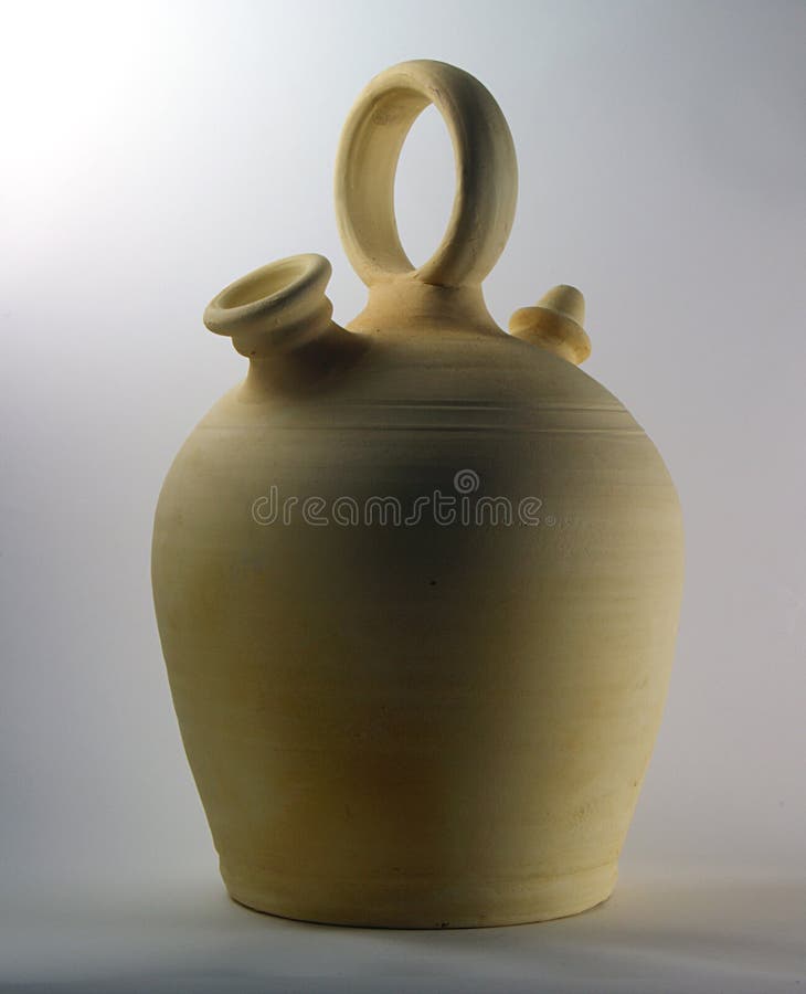 Botijo, Traditional Spanish Pottery Stock Photo - Image of andalucia ...