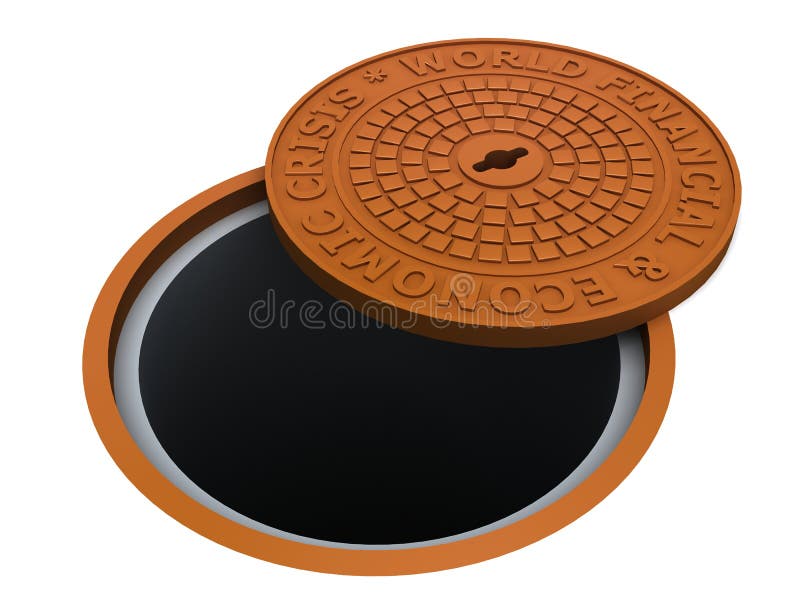 Botola illustrazione di stock. Illustrazione di scolo - 8782103