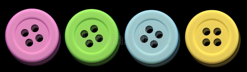 Botones stock de ilustración. Ilustración de arte, diferente - 44261394