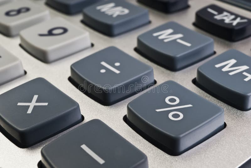 Botones de la calculadora imagen de archivo. Imagen de teclado - 16590101