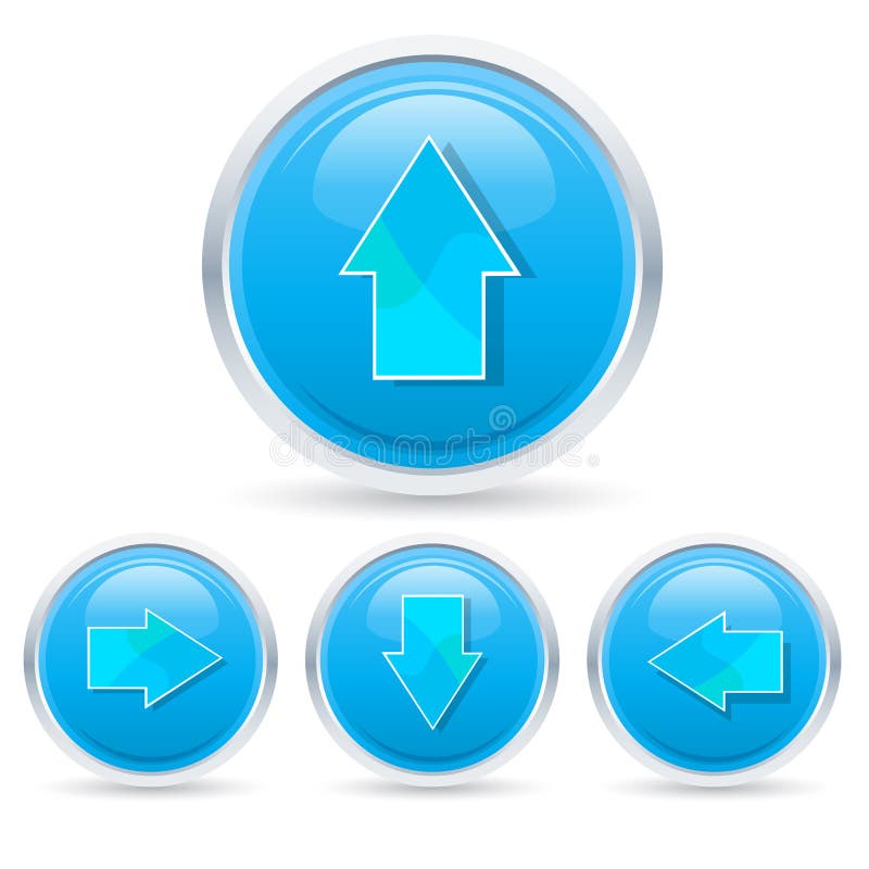 Botones De La Flecha Imagen. Imagen: 17595566