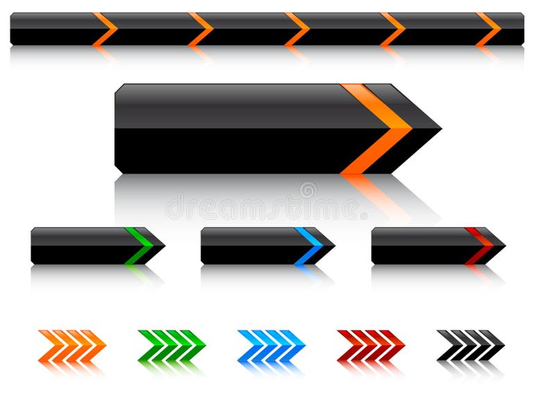 Botones del vector stock de ilustración. Ilustración de moderno - 11817944