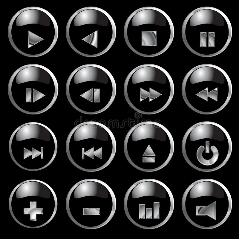 Botones de comic stock de ilustración. Ilustración de bone - 3216431