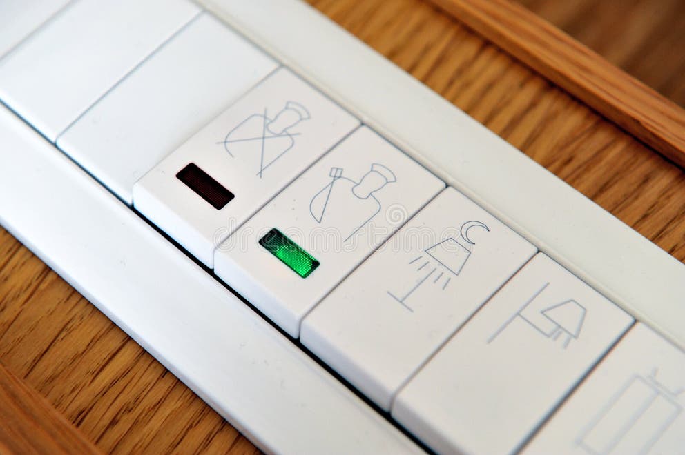 Botones Eléctricos Del Control Imagen de archivo - Imagen de detallado ...