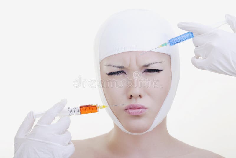 Botox face surgery stock image. Image of cosmetic, beautiful - 13972629