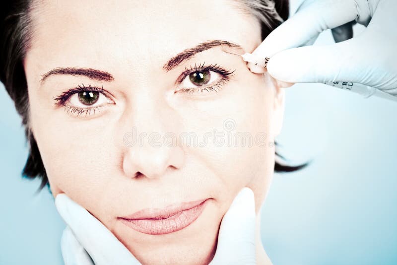 Botox injection stock image. Image of injection, adult - 11749943