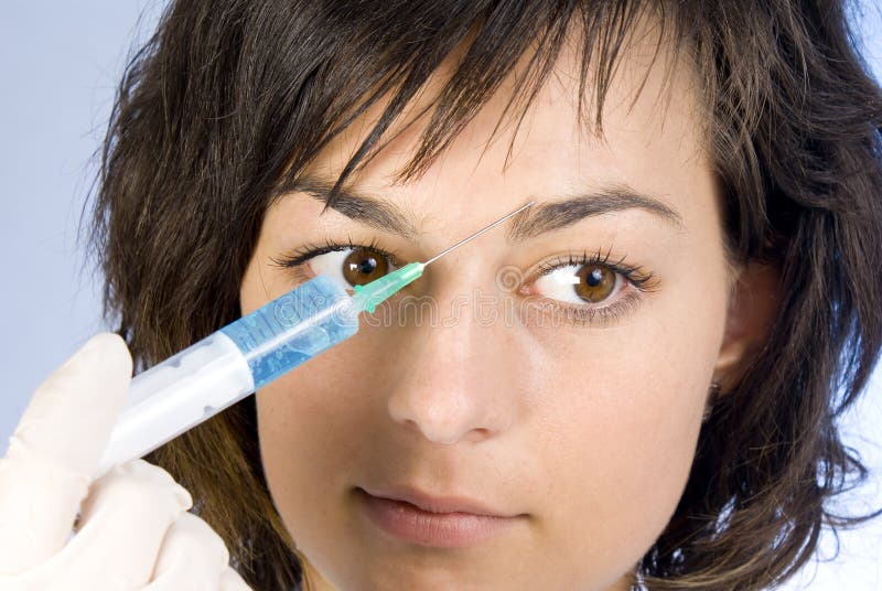 Botox injection stock image. Image of care, closeup, mouth - 15429287
