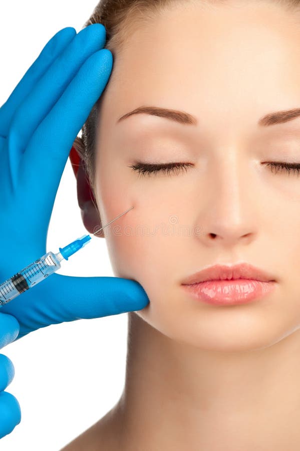 Botox injection stock image. Image of brow, patient, body - 23867207