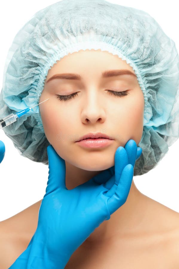 Botox injection stock image. Image of cosmetic, crease - 24151429