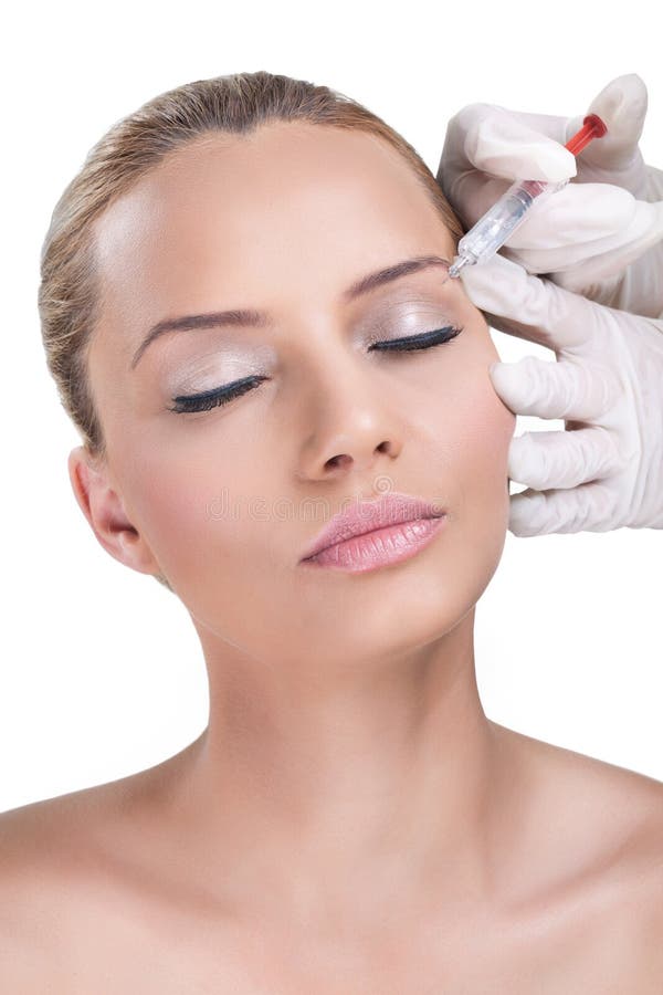 Botox treatment. stock image. Image of doctor, girl, aging - 27523363