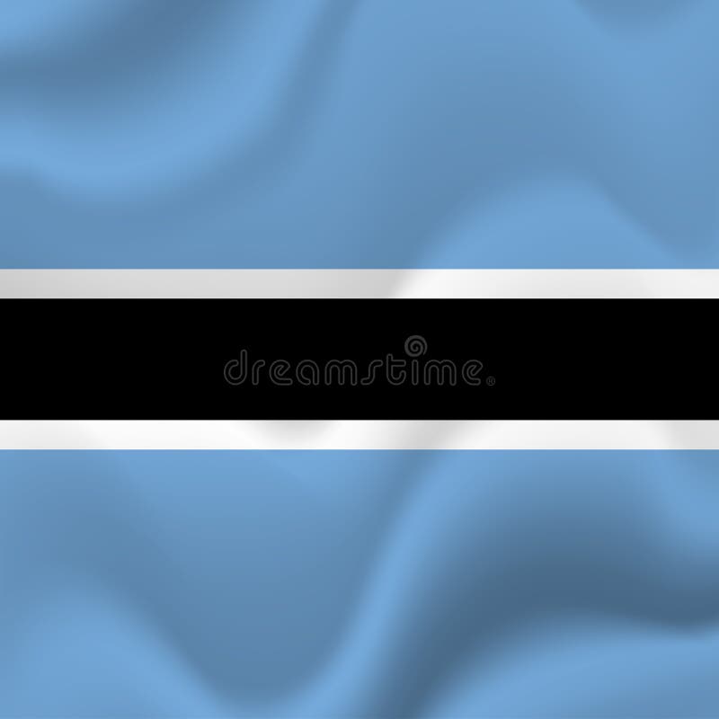National Colours Of Botswana Stock Vector - Illustration of icon, flag ...