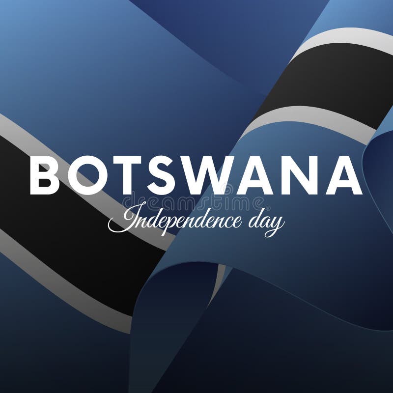 Botswana Independence Day. Vector Illustration. Stock Illustration ...