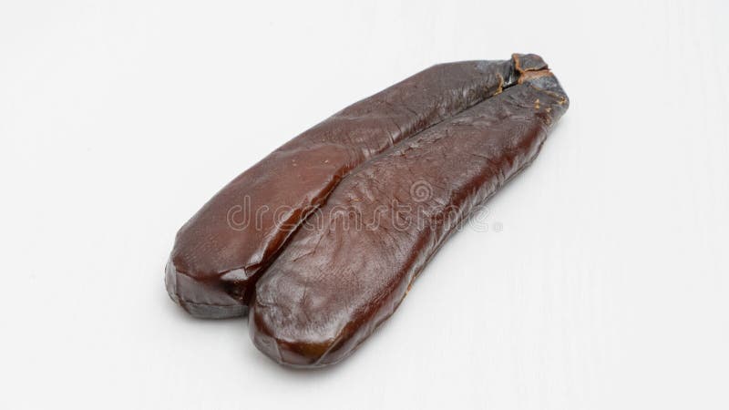 Bottarga, the Dried, Pressed Roe of the Mullet Stock Photo - Image of ...