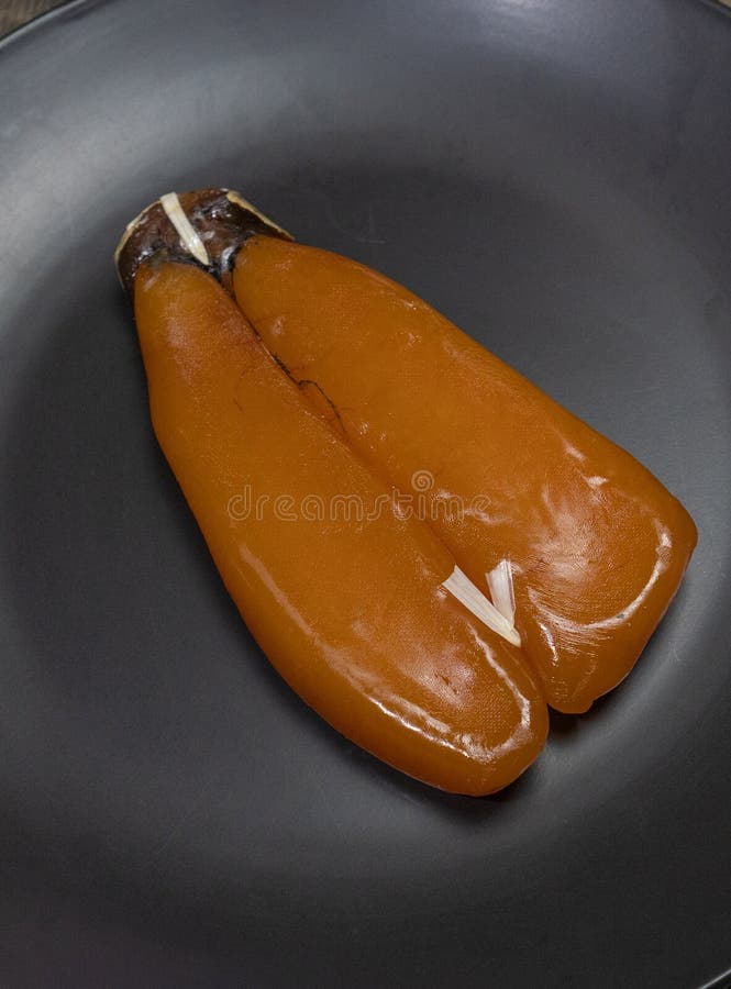 Bottarga, the Dried, Pressed Roe of the Mullet, Used in the Sardinian ...