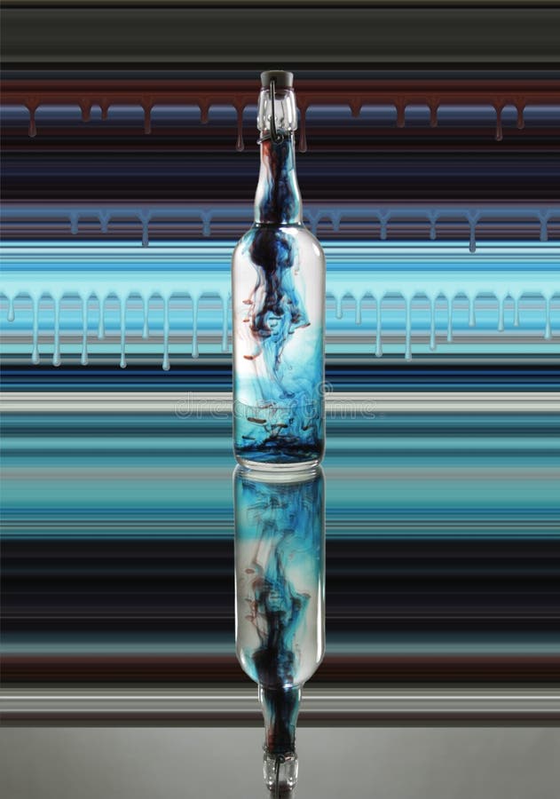 Bottle Abstract stock photo. Image of clear, group, cider - 11758964