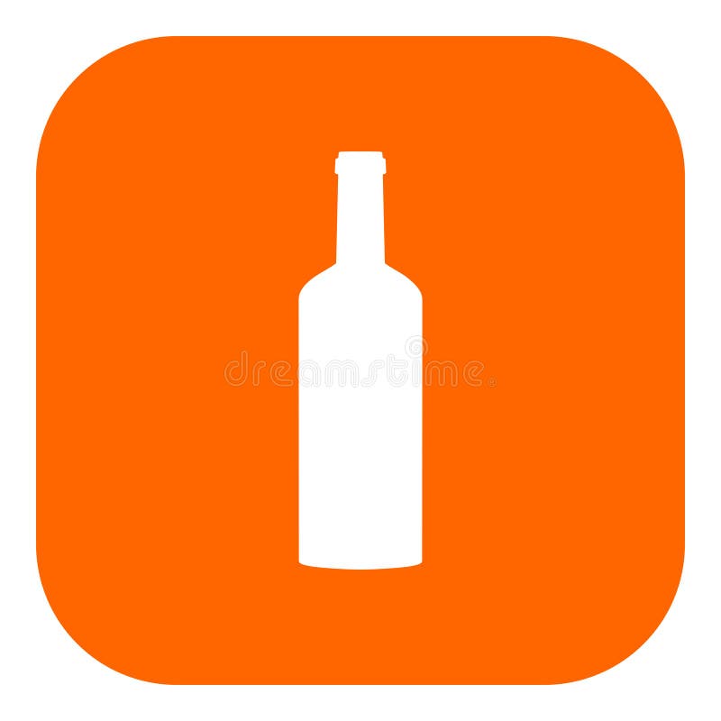 Bottle and app icon stock vector. Illustration of background - 245779456