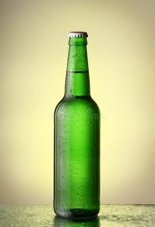 Bottle of beer stock photo. Image of stemware, close - 15467380