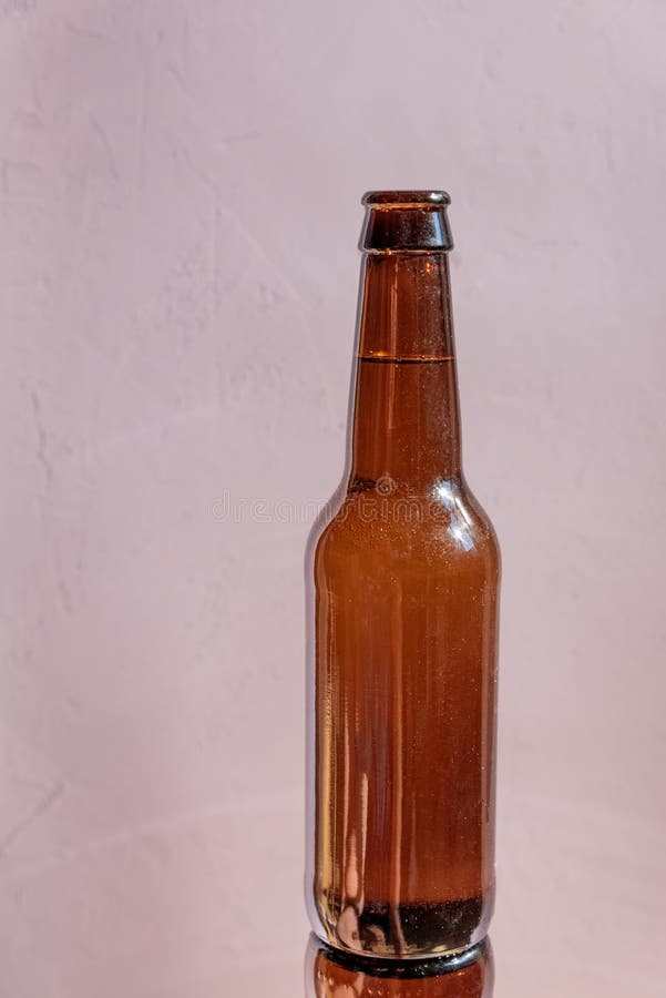 Bottle of Beer without Label or Advertisement Stock Image - Image of ...