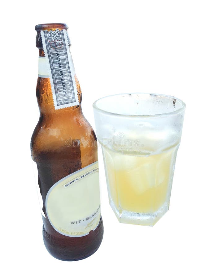 Bottle of beer with pint stock image. Image of bottle - 52804689