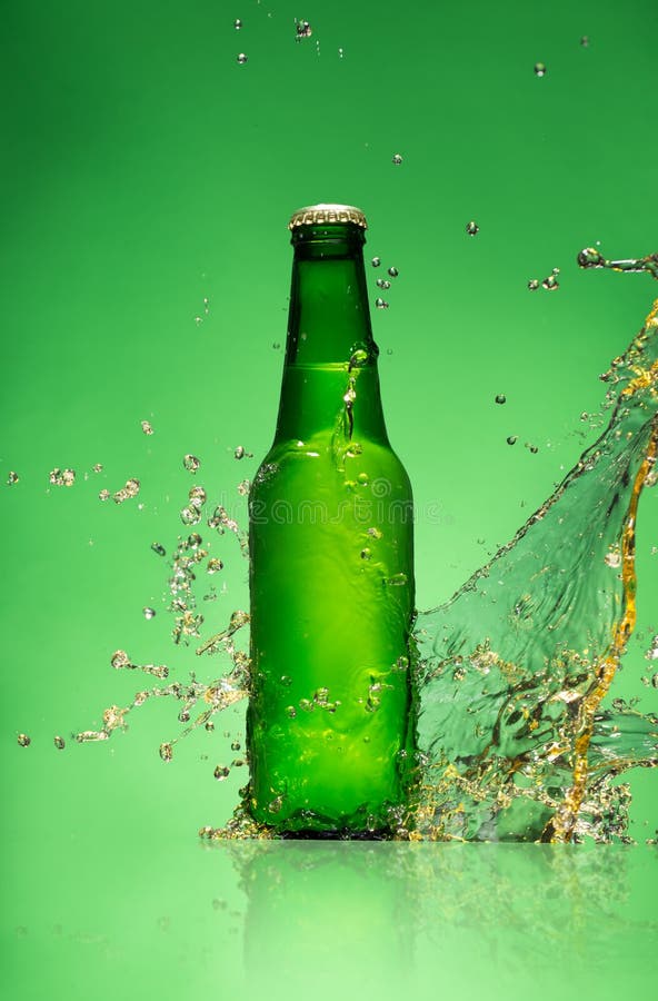 435 Green Beer Bottle Splash Stock Photos - Free & Royalty-Free Stock ...