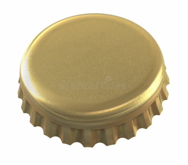 Bottle cap for drinks stock vector. Illustration of cork - 10616311