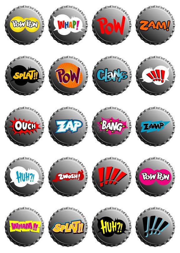 Bottle Cap Explosion stock vector. Illustration of explosion - 17260794