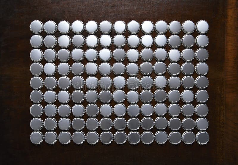 Bottle caps stock photo. Image of metal, cold, liquid - 47424536