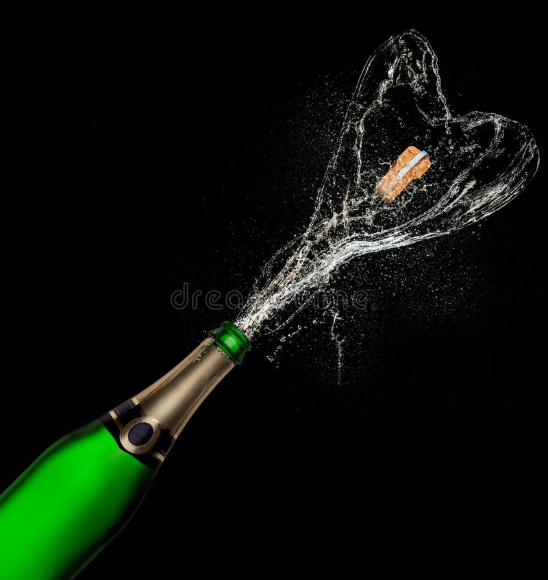 Champagne Bottle Explosion Stock Photos - Download 1,531 Royalty Free ...